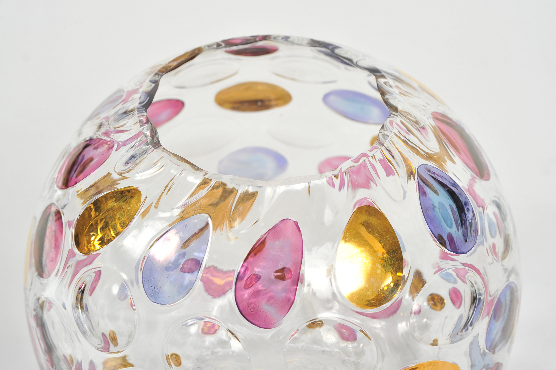 Italian 1960s polka dot vase | Valerie Wade