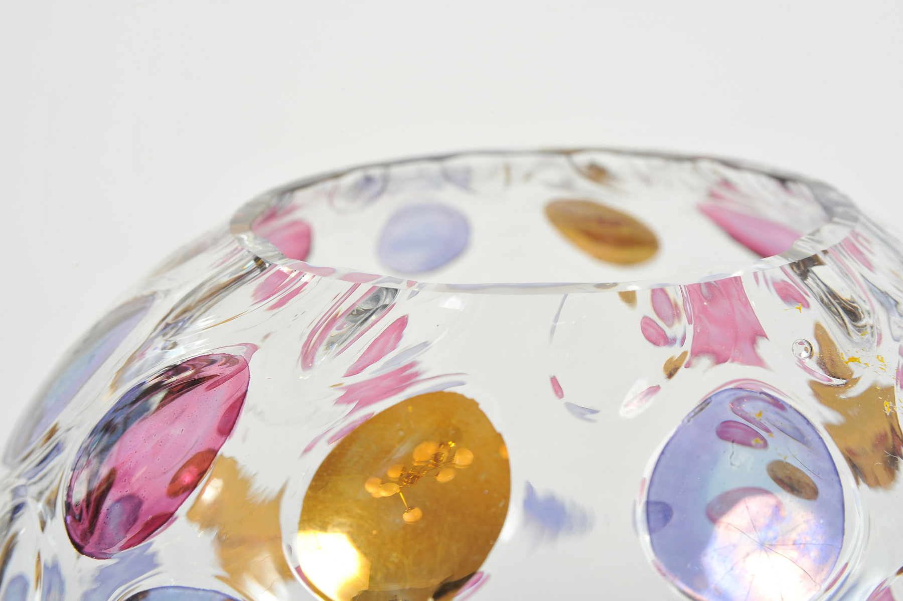 Italian 1960s polka dot vase | Valerie Wade