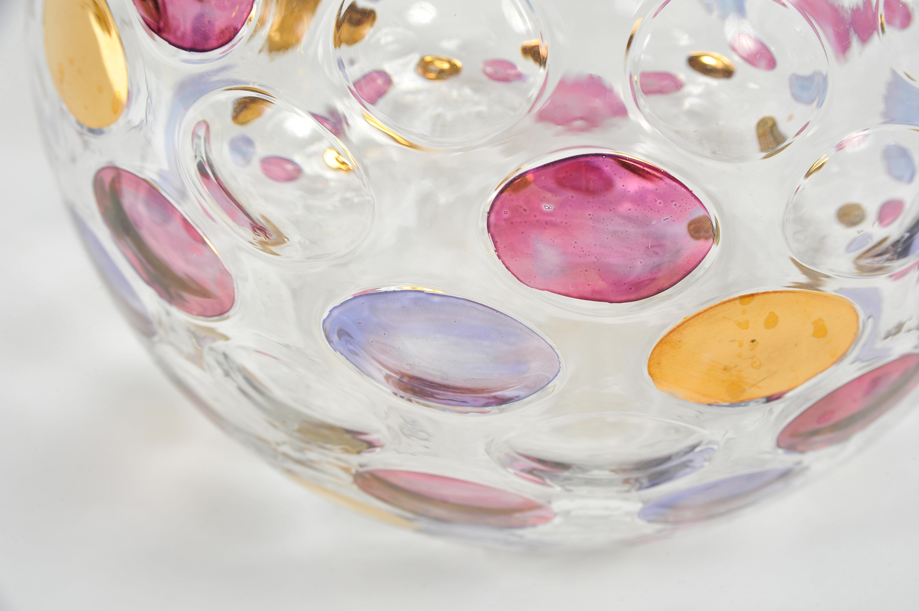 Italian 1960s polka dot vase | Valerie Wade